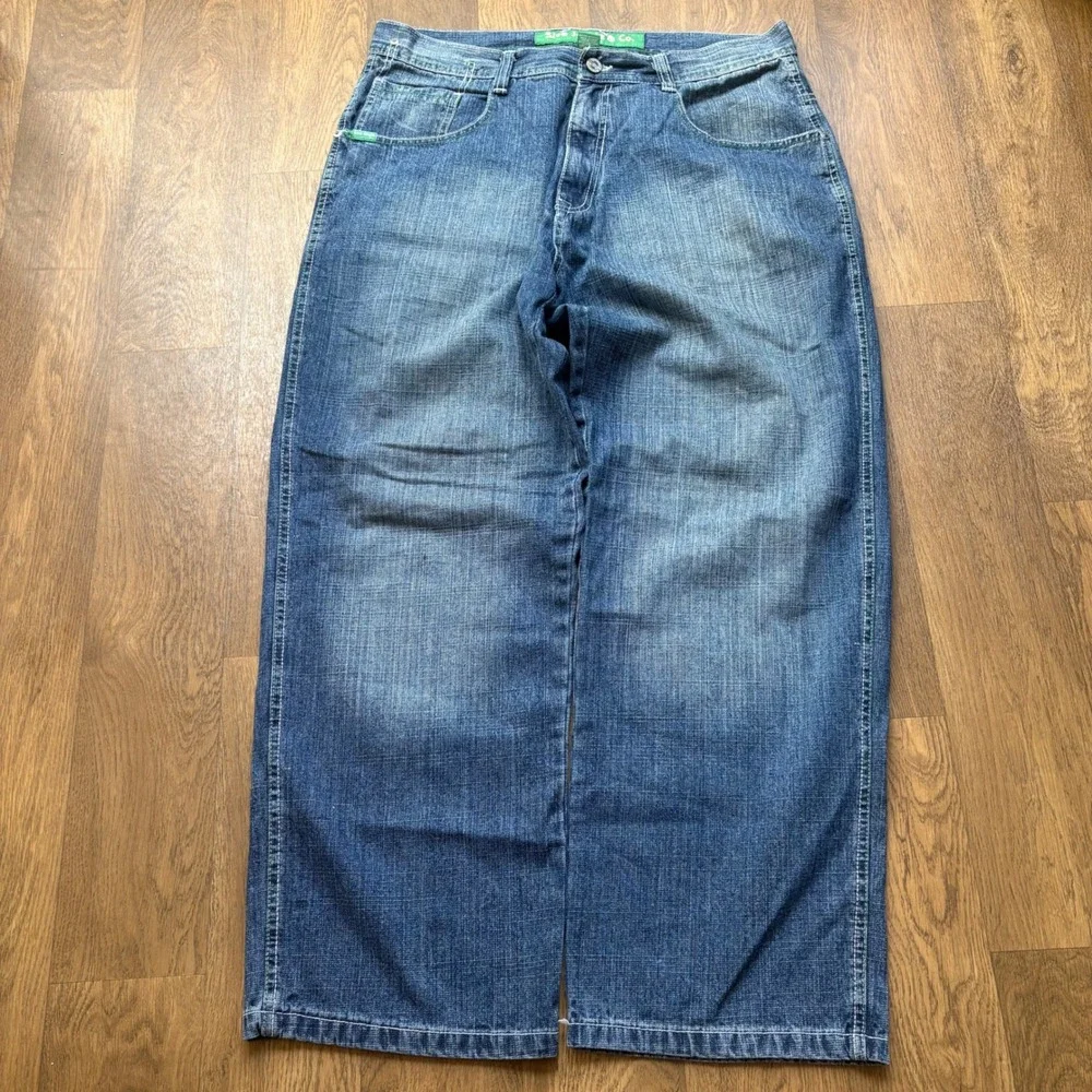 5Ive Jungle | Jeans | Vintage Y2k 5ive Jungle Co Dark Wash Embroidered ...